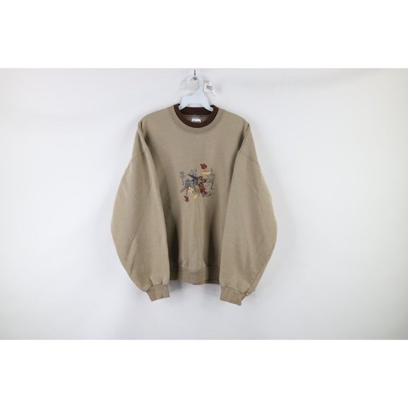 Vintage | Tops | Vintage Streetwear Womens Xl Faded Cottagecore Nature ...